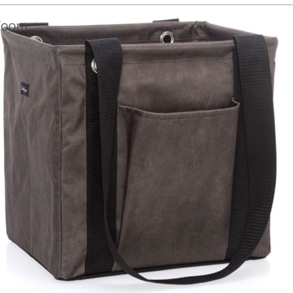 thirty-one | Bags | Chestnut Distressed Small Utility Tote | Poshmark